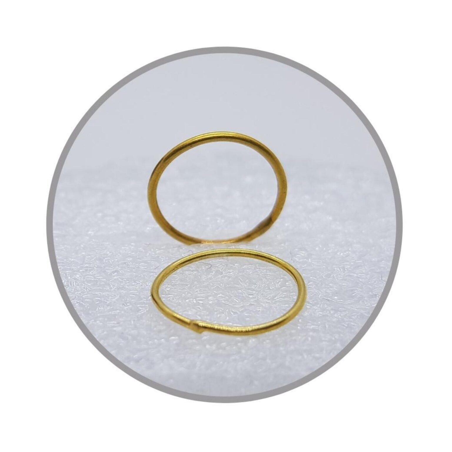 Gold Nose Ring NR0010 | Pure Gold Jeweller