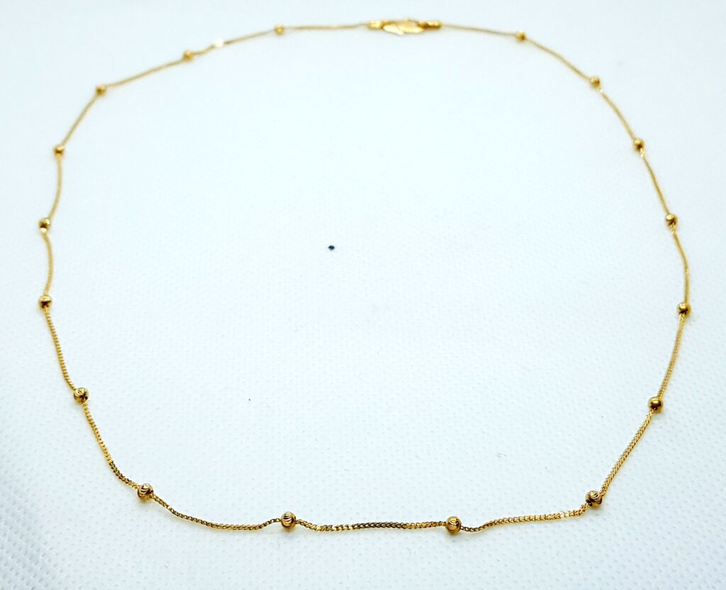 Stylish Gold Chain For Ladies C00035 | Pure Gold Jeweller
