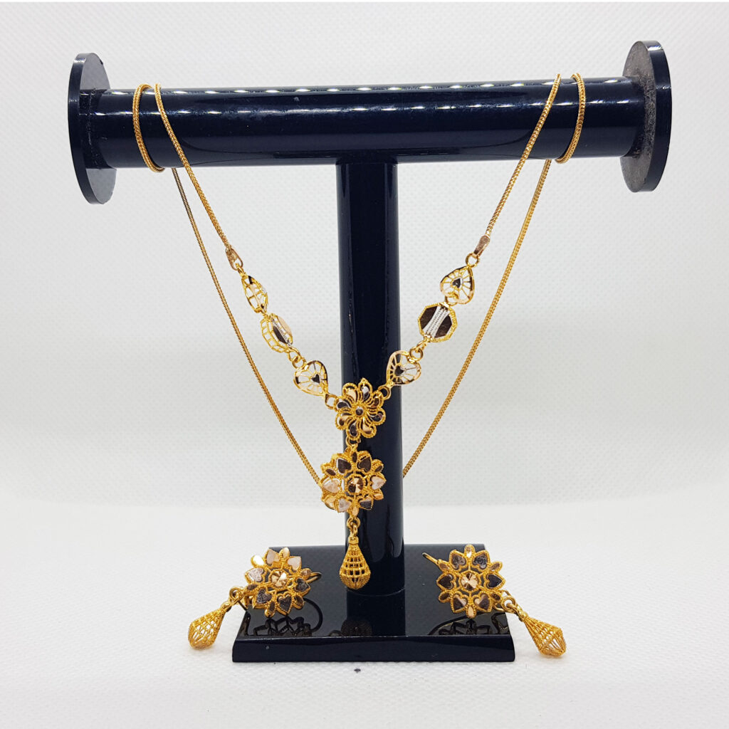 Latest Gold Mala Set for Ladies MS00012 | Pure Gold Jeweller