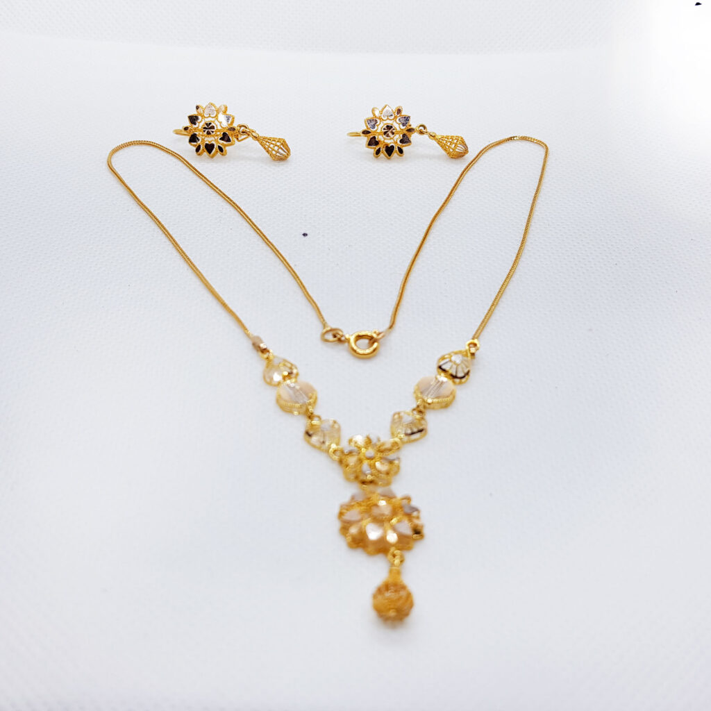 Latest Gold Mala Set for Ladies MS00012 | Pure Gold Jeweller
