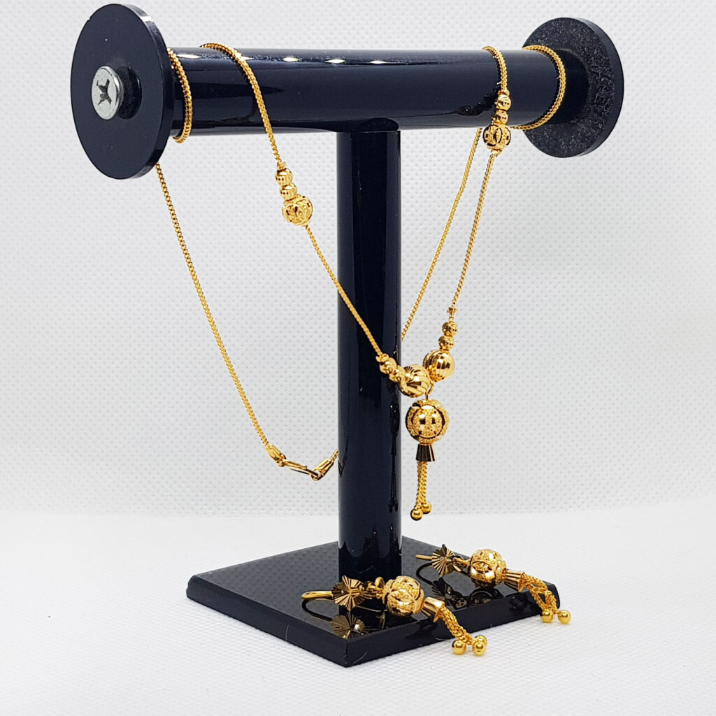 New Design Gold Mala Set Balls Type MS0002 | Pure Gold Jeweller