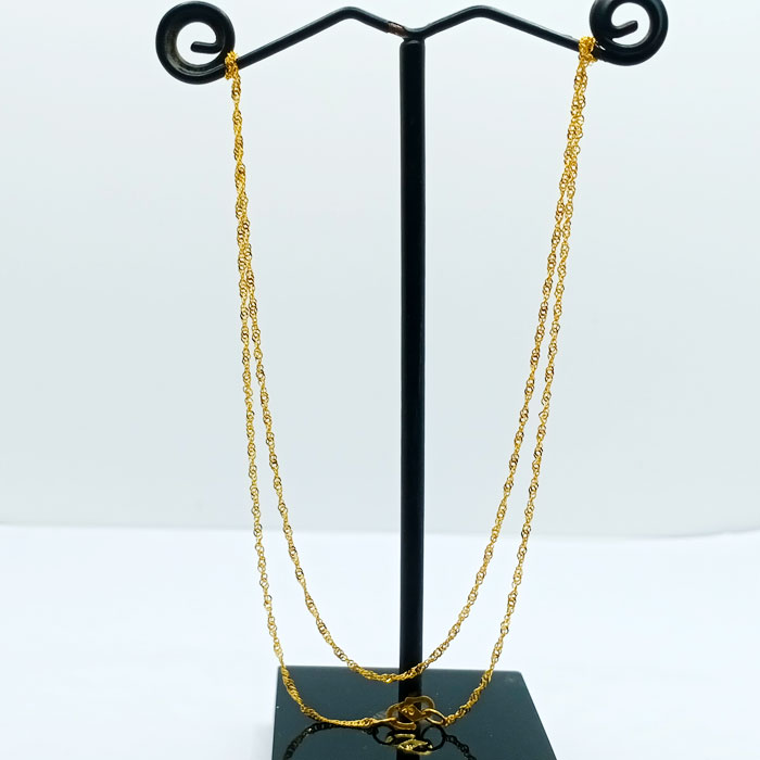 Latest Puregold Light Weight Chain C00049 | Pure Gold Jeweller