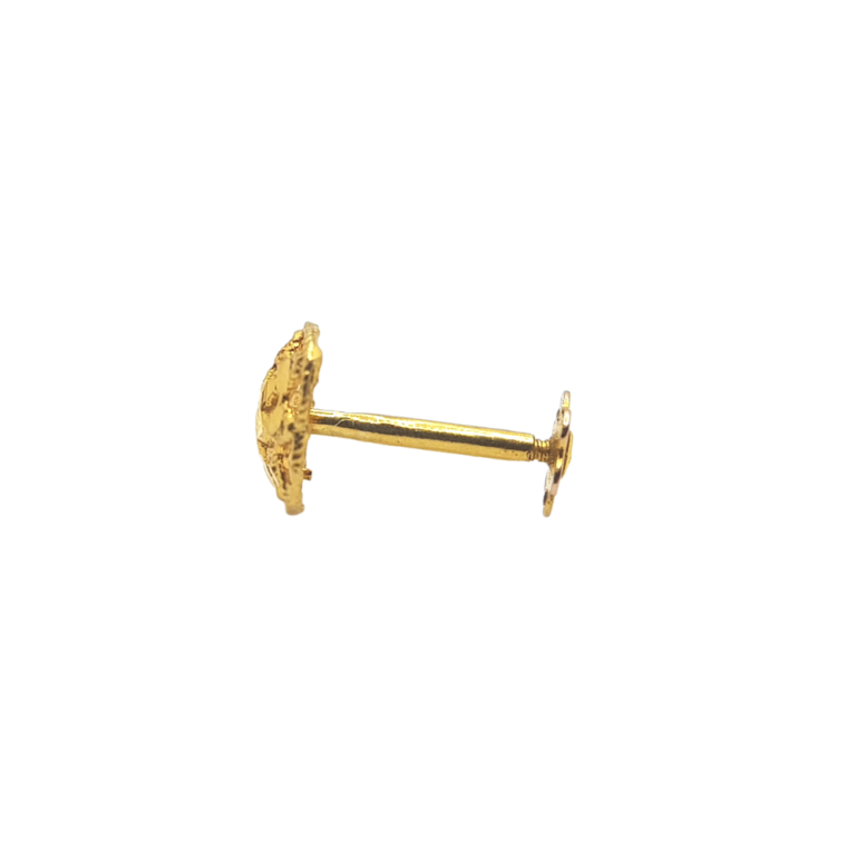 | Pure Gold Jeweller Latest Nose Pins , Gold Nose Pins