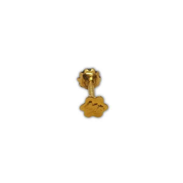 | Pure Gold Jeweller Latest Nose Pins , Gold Nose Pins